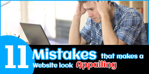 11 Mistakes that makes a Website look Appalling | ForRich.net